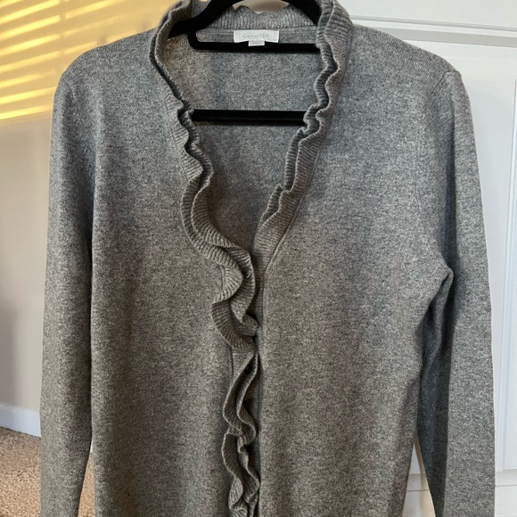 Garnet Hill | Sweaters | Garnet Hill Riffle Cashmere Sweater | Poshmark